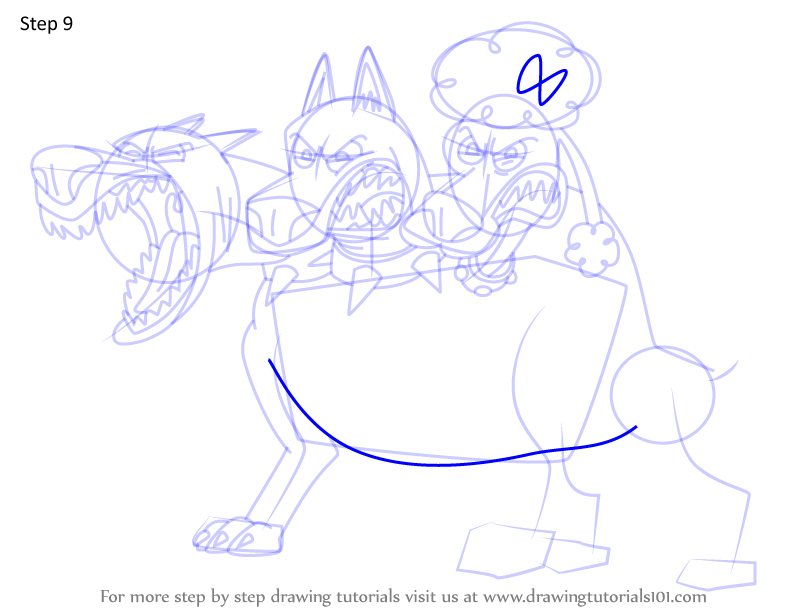 How to Draw Cerberus from The Grim Adventures of Billy & Mandy (The ...