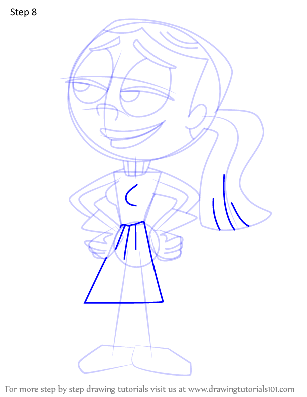 How to Draw Claire from The Grim Adventures of Billy & Mandy (The Grim ...