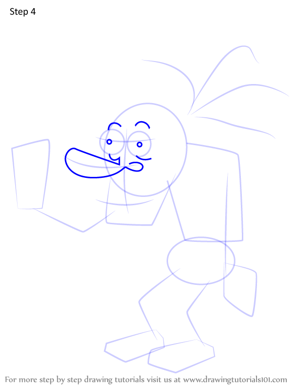 How to Draw Ernest from The Grim Adventures of Billy & Mandy (The Grim ...