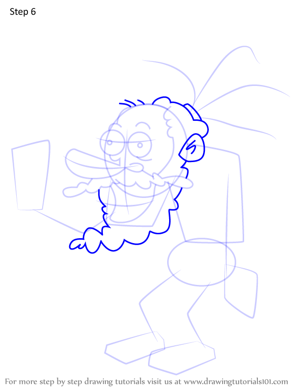 How to Draw Ernest from The Grim Adventures of Billy & Mandy (The Grim ...