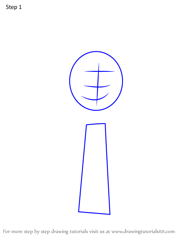 How to Draw Jerome from The Grim Adventures of Billy & Mandy (The Grim ...