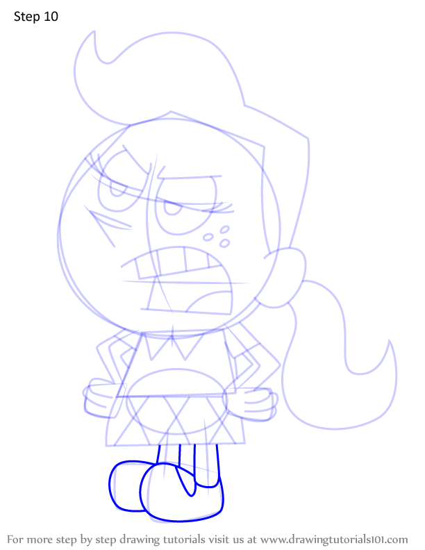 How to Draw Mindy from The Grim Adventures of Billy & Mandy (The Grim ...