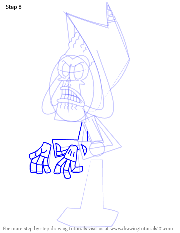 How to Draw Morg from The Grim Adventures of Billy & Mandy (The Grim ...