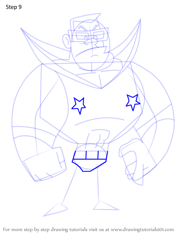 How to Draw Professor Death Ray Eyes from The Grim Adventures of Billy ...