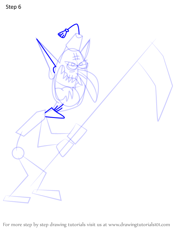How to Draw The Boogeyman from The Grim Adventures of Billy & Mandy ...