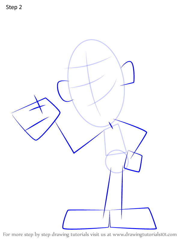 How to Draw Uncle Bob from The Grim Adventures of Billy & Mandy (The ...