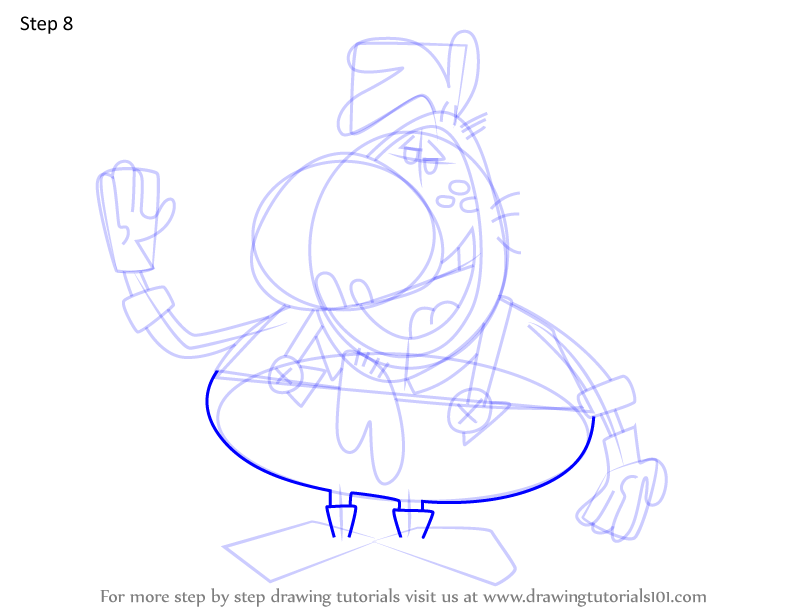 How to Draw Uncle Chokey from The Grim Adventures of Billy & Mandy (The ...