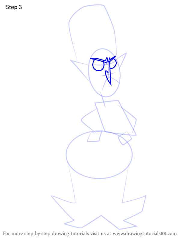 How to Draw Uvula from The Grim Adventures of Billy & Mandy (The Grim ...