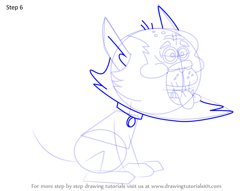 How to Draw Wolfman from The Grim Adventures of Billy & Mandy (The Grim ...