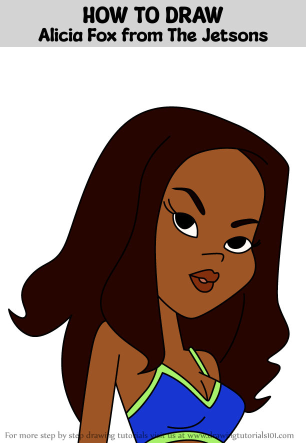 How to Draw Alicia Fox from The Jetsons (The Jetsons) Step by Step ...
