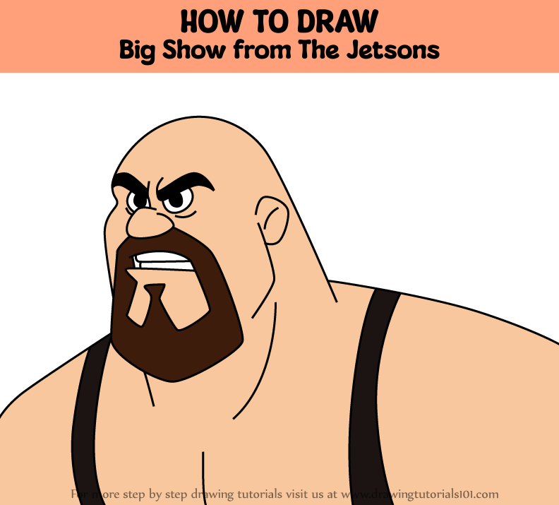 How to Draw Big Show from The Jetsons (The Jetsons) Step by Step ...