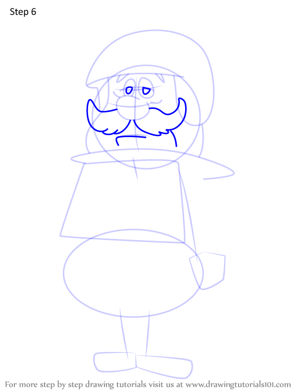 How to Draw Colonel Countdown from The Jetsons (The Jetsons) Step by ...