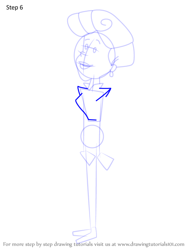 How to Draw Gloria from The Jetsons (The Jetsons) Step by Step ...