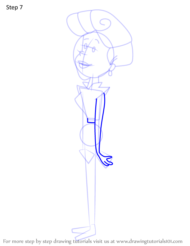 How to Draw Gloria from The Jetsons (The Jetsons) Step by Step ...