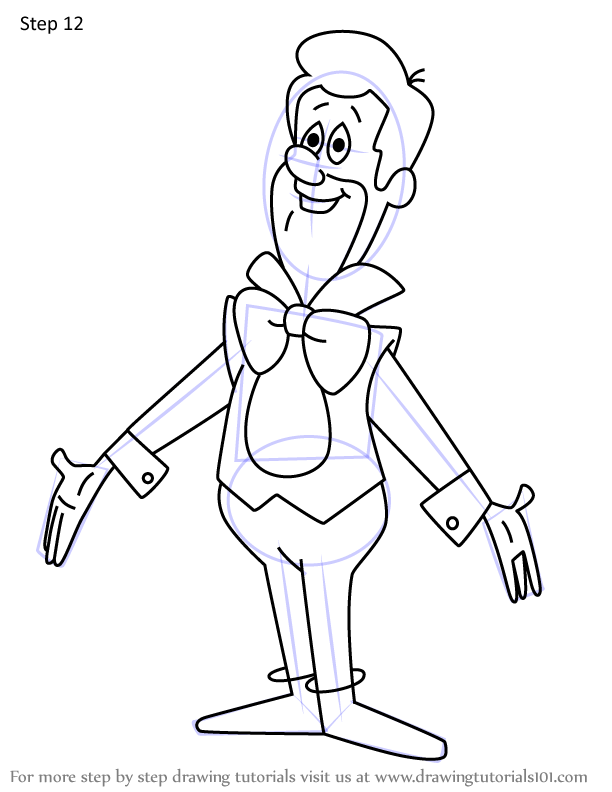 How to Draw Gus Guesser from The Jetsons (The Jetsons) Step by Step ...