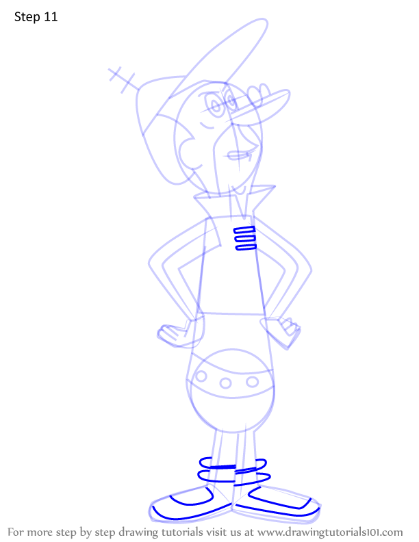 How to Draw Montague Jetson from The Jetsons (The Jetsons) Step by Step ...