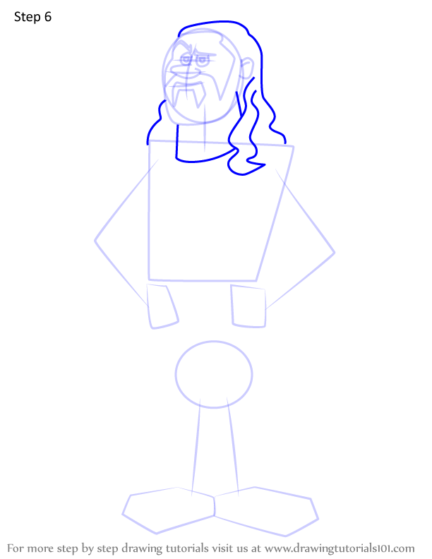 How to Draw Seth Rollins from The Jetsons (The Jetsons) Step by Step ...