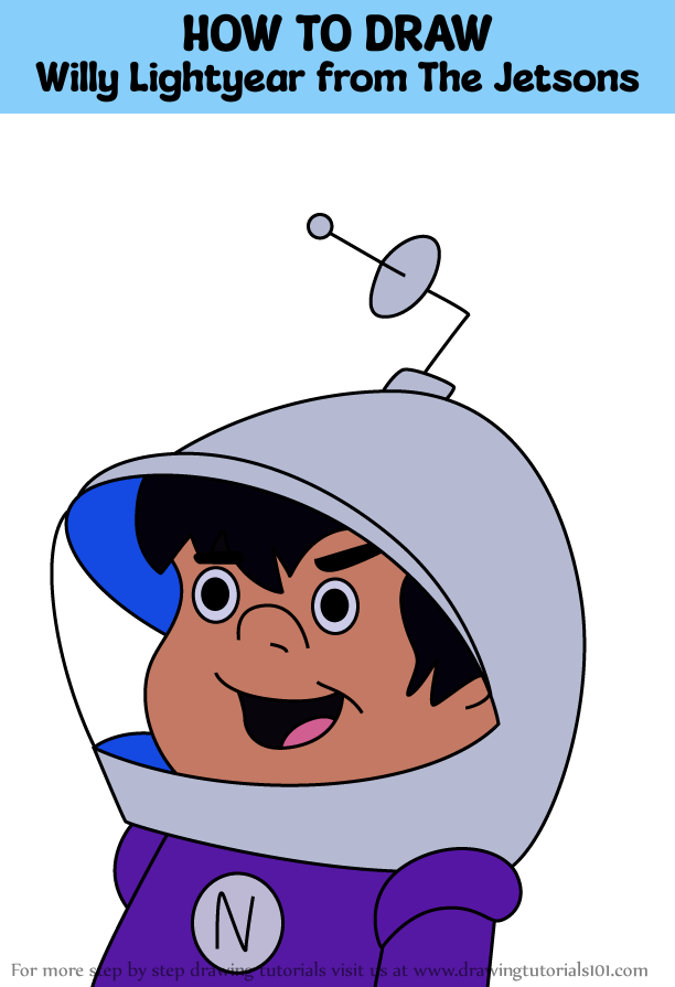 How to Draw Willy Lightyear from The Jetsons (The Jetsons) Step by Step ...