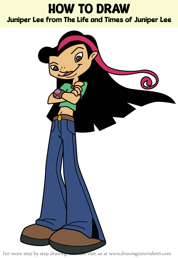How to Draw Juniper Lee from The Life and Times of Juniper Lee (The ...