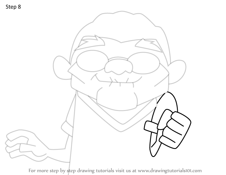 How to Draw Uncle Eddie from The Life and Times of Juniper Lee (The ...