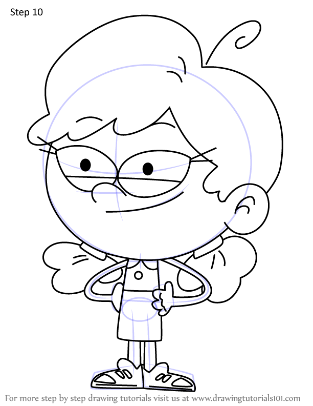 How to Draw Adelaide Chang from The Loud House (The Loud House) Step by ...