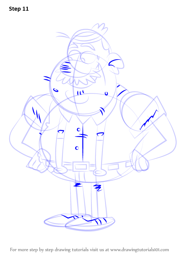 How to Draw Albert aka Pop-Pop from The Loud House (The Loud House ...