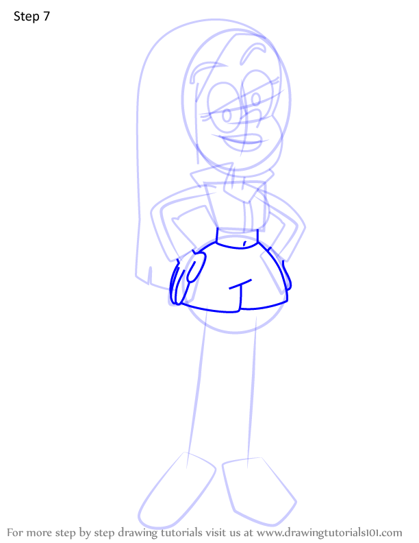 How to Draw Alisa Barela from The Loud House (The Loud House) Step by ...