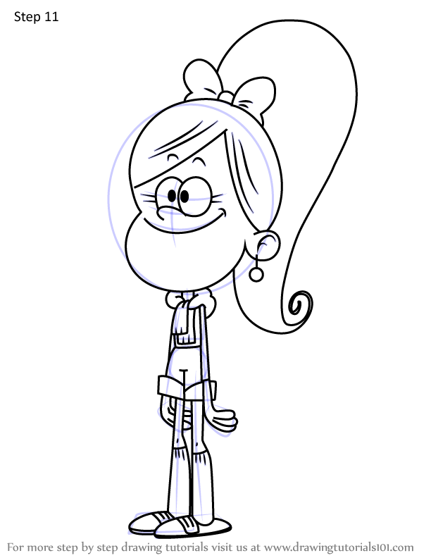 How to Draw Belle Yates from The Loud House (The Loud House) Step by ...
