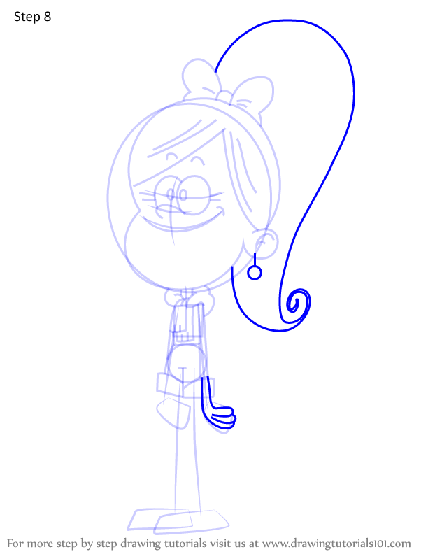 How to Draw Belle Yates from The Loud House (The Loud House) Step by ...
