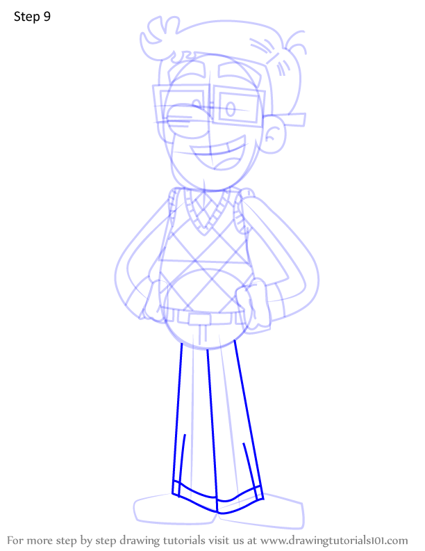How to Draw Carlos Casagrande from The Loud House (The Loud House) Step ...