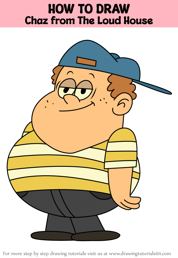 How to Draw Chaz from The Loud House (The Loud House) Step by Step ...