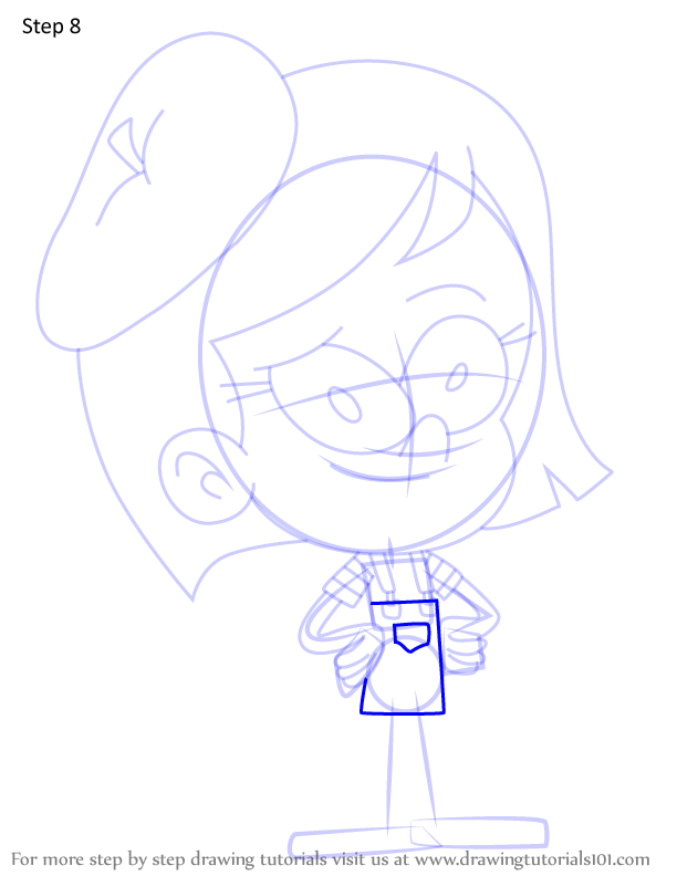 How to Draw Chloe from The Loud House (The Loud House) Step by Step ...