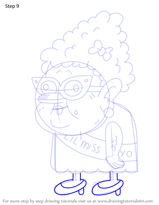 How to Draw Didi from The Loud House (The Loud House) Step by Step ...