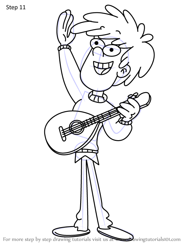 How to Draw Gavin from The Loud House (The Loud House) Step by Step ...