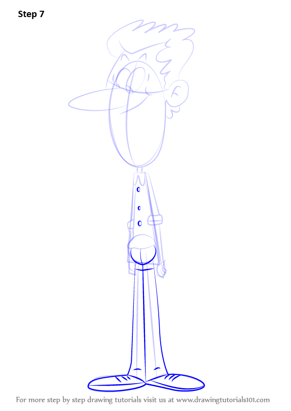 How to Draw Howard McBride from The Loud House (The Loud House) Step by ...