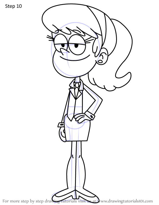 How to Draw Katherine Mulligan from The Loud House (The Loud House ...