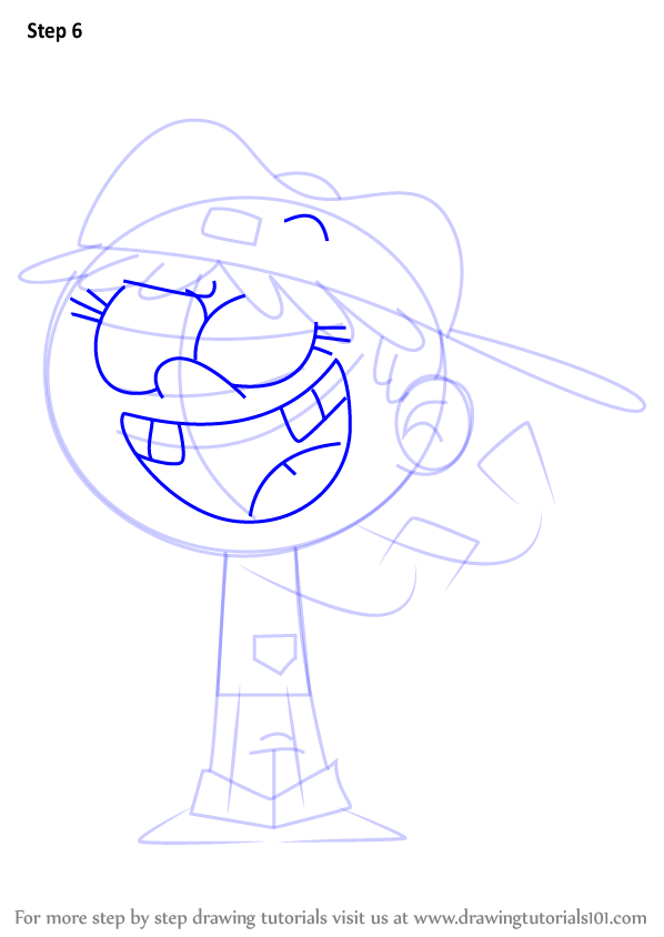 How to Draw Lana Loud from The Loud House (The Loud House) Step by Step ...