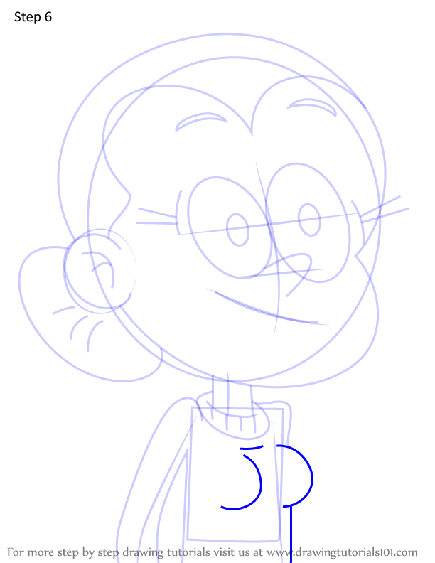How to Draw Maria Santiago from The Loud House (The Loud House) Step by ...