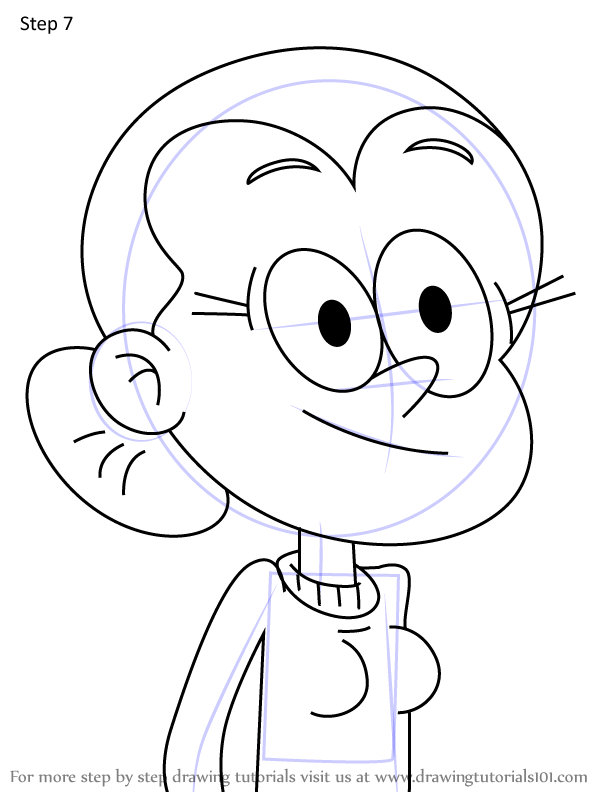 How to Draw Maria Santiago from The Loud House (The Loud House) Step by ...