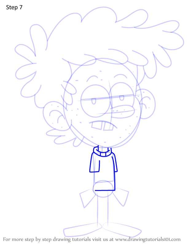 How to Draw Rocky Spokes from The Loud House (The Loud House) Step by ...