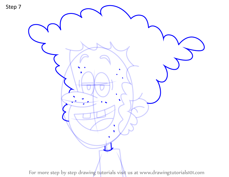 How to Draw Rodney Spokes from The Loud House (The Loud House) Step by ...