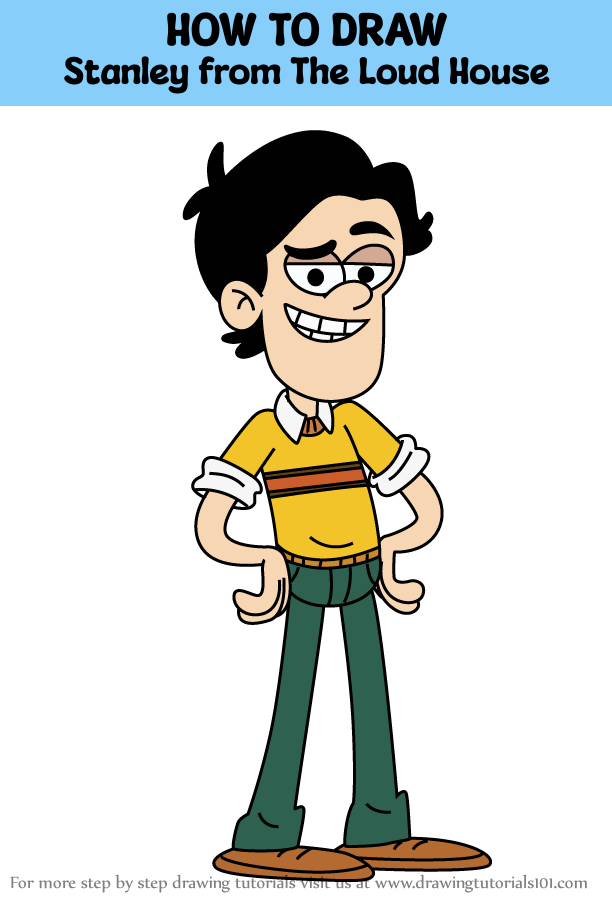 How to Draw Stanley from The Loud House (The Loud House) Step by Step ...