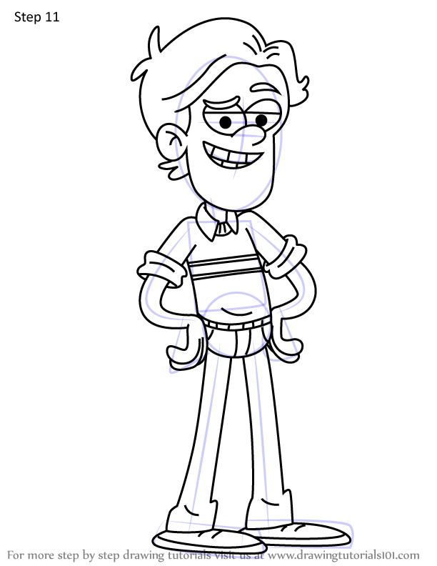 How to Draw Stanley from The Loud House (The Loud House) Step by Step ...