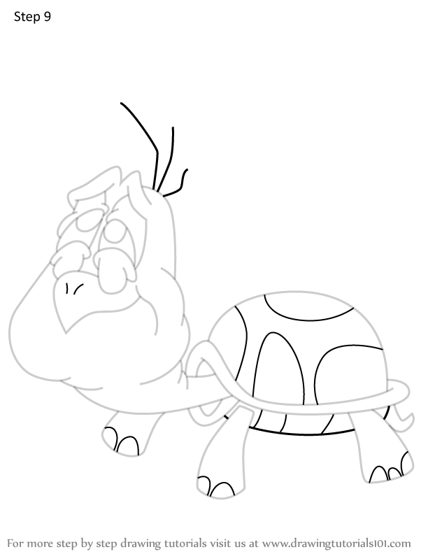 How to Draw Chester Turtleton from The Mighty B! (The Mighty B!) Step ...