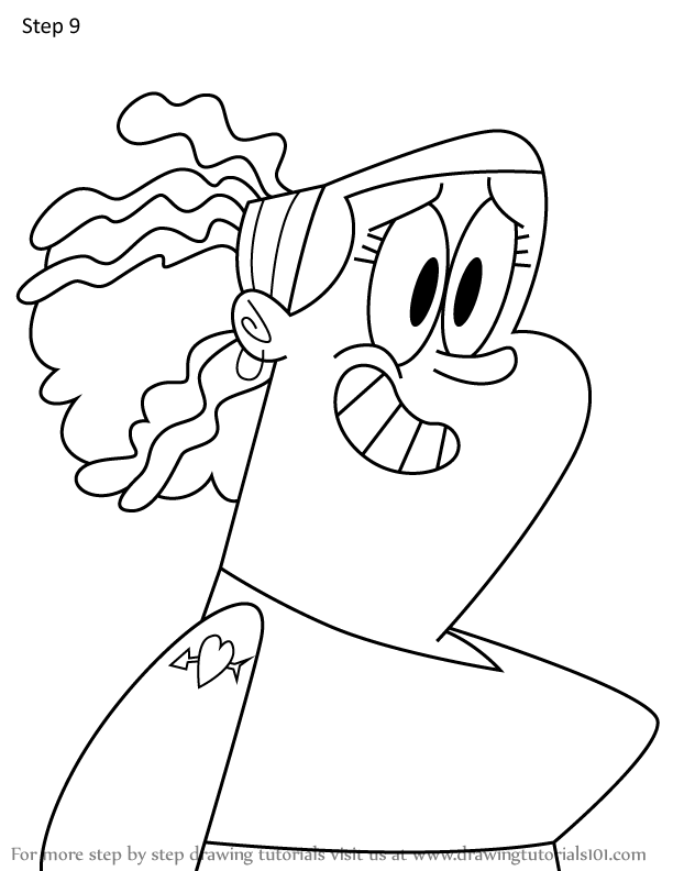 How to Draw Hilary Higgenbottom from The Mighty B! (The Mighty B!) Step ...