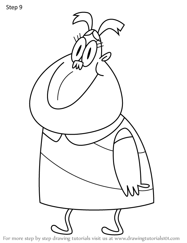 How to Draw Penny Lefkowitz from The Mighty B! (The Mighty B!) Step by ...