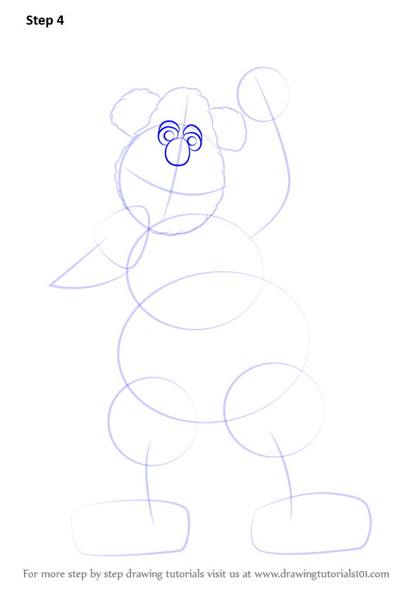 How to Draw Fozzie Bear from The Muppet Show (The Muppet Show) Step by ...
