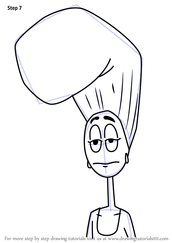 How to Draw Pickles Oblong from The Oblongs (The Oblongs) Step by Step ...
