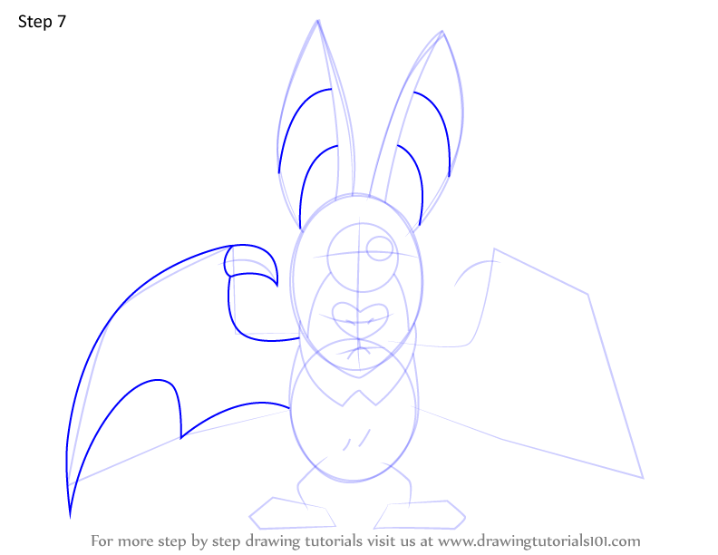 How to Draw Batric from The Owl House (The Owl House) Step by Step ...