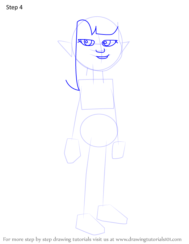 How to Draw Bo from The Owl House (The Owl House) Step by Step ...
